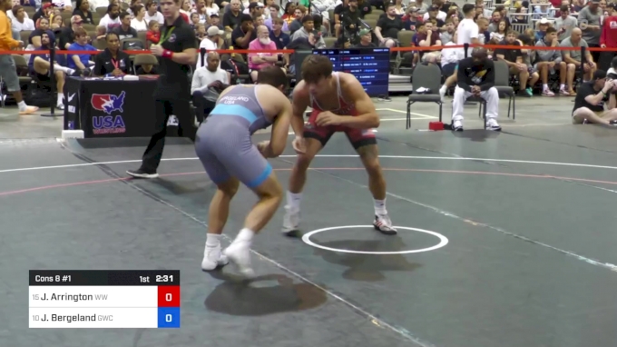 70 kg Cons 8 #1 - Jackson Arrington, Wolfpack WC/ TMWC vs Jakob ...