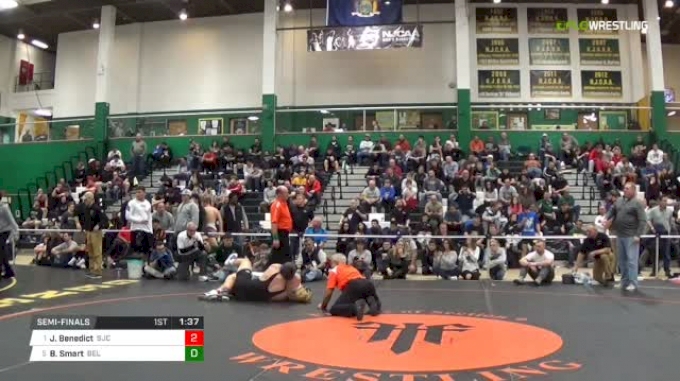 220 lbs Semifinal - Joe Benedict, South Jefferson-sandy Creek vs Boaz ...