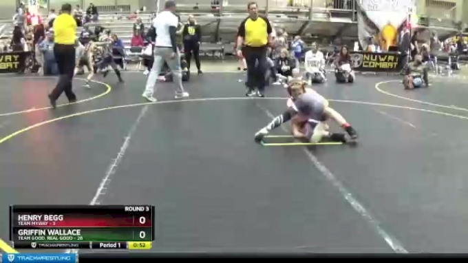 86 lbs Round 3 (4 Team) - Griffin Wallace, Team Good. Real Good vs ...