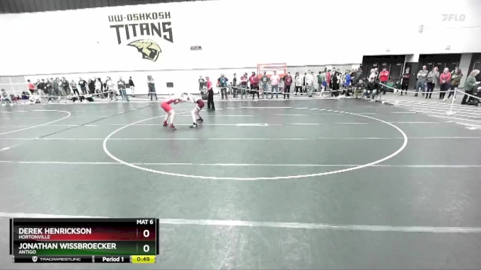 113 lbs Cons. Round 3 - Jonathan Wissbroecker, Antigo vs Derek ...