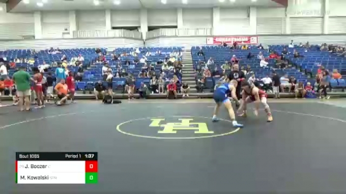 185 lbs Champ. Round 1 - Justin Boozer, Garfield Heights Bulldogs vs ...