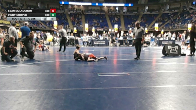 70 lbs Consy Pigtails - Sean McLaughlin, Council Rock vs Vinny Cooper ...