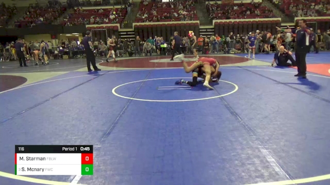 116 lbs Cons. Round 2 - Shienne Mcnary, Fairfield Wrestling Club vs ...