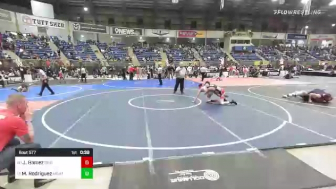 100 lbs Consi Of 8 #1 - Jose Gamez, Brighton vs Matthew Rodriguez ...
