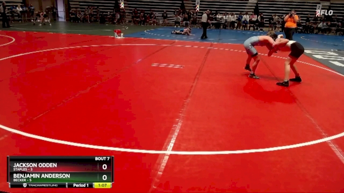 105 lbs Semis & 1st Wrestleback (8 Team) - Jackson Odden, Staples vs ...