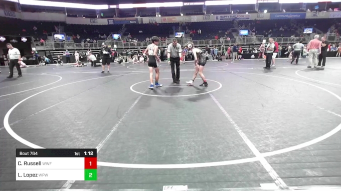 110 lbs 3rd Place - Colton Russell, Wentzville Wrestling Federation vs ...