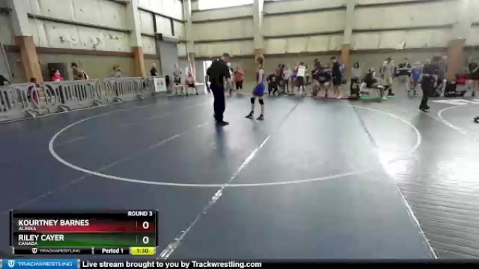 106 lbs Round 3 - Kourtney Barnes, Alaska vs Riley Cayer, Canada
