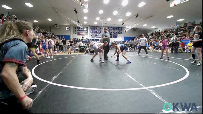 105-115 lbs Rr Rnd 1 - Kalley Fuller, Blue Devil Wrestling vs Hadley ...