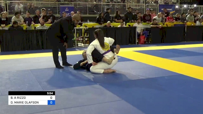 BAILEY A RIZZO vs DANIELLE MARIE OLAFSON 2024 Pan Jiu Jitsu IBJJF ...