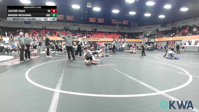 75 lbs Final - Colter Hale, Powerhouse Wrestling vs Mason McDaniel ...