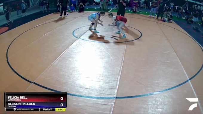 125 lbs Champ. Round 1 - Felicia Bell, Washington vs Allison Palluck ...