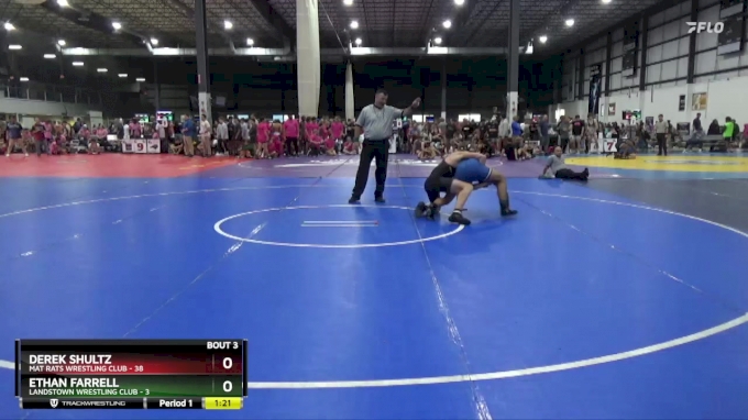 157 lbs Quarterfinals (8 Team) - DEREK SHULTZ, MAT RATS WRESTLING CLUB ...