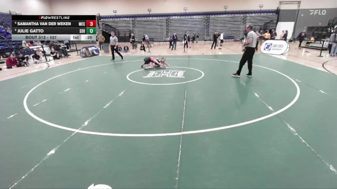 107 lbs 3rd Place Match - Julie Gatto, Stafford Senior High vs Samantha ...
