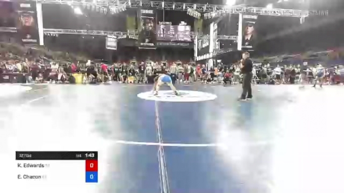 127 lbs Consi Of 8 #2 - Kayla Edwards, California vs Emma Chacon, Arizona