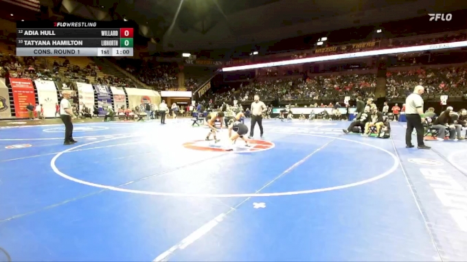 130 Class 2 lbs Quarterfinal - Kailey Benson, Francis Howell Central vs ...