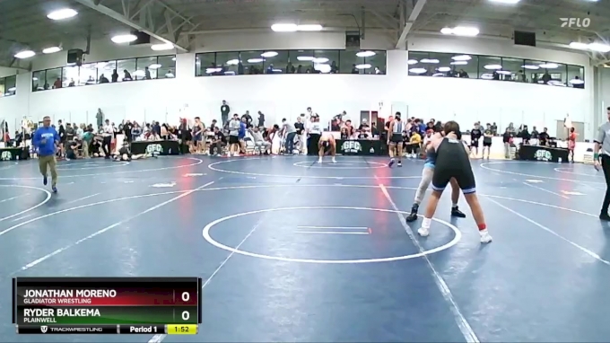 185 lbs Champ. Round 2 - Ryder Balkema, Plainwell vs Jonathan Moreno ...
