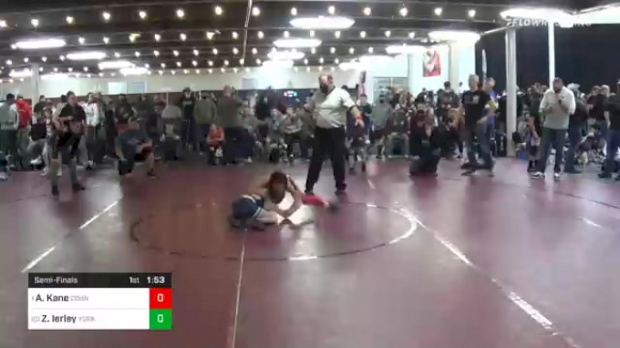 65 lbs Semifinal - Alexander Kane, Council Rock vs Zack Ierley, York ...