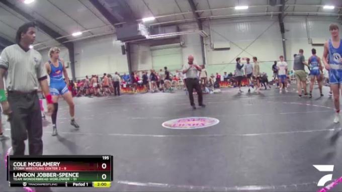 195 lbs Round 2 (4 Team) - Landon Jobber-Spence, Team Wonderbread ...