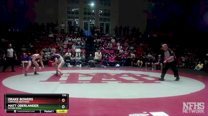 170 lbs 1st Place Match - Matt Oberlander, Father Ryan vs Drake Bowers ...