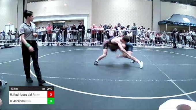 132 lbs Consi Of 64 #2 - Randy Rodriguez Del Rey, Christopher Columbus ...