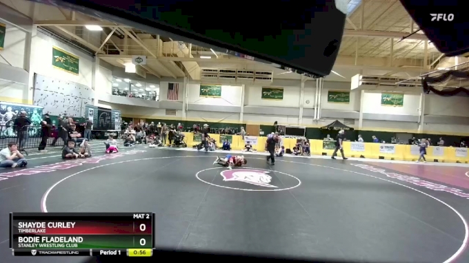 75 lbs Cons. Round 3 - Bodie Fladeland, Stanley Wrestling Club vs ...