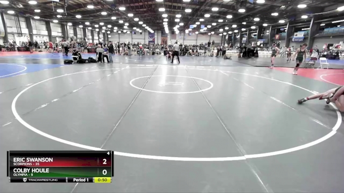 120 lbs Rd# 4- 2:00pm Friday Final Pool - Colby Houle, Olympia vs Eric ...