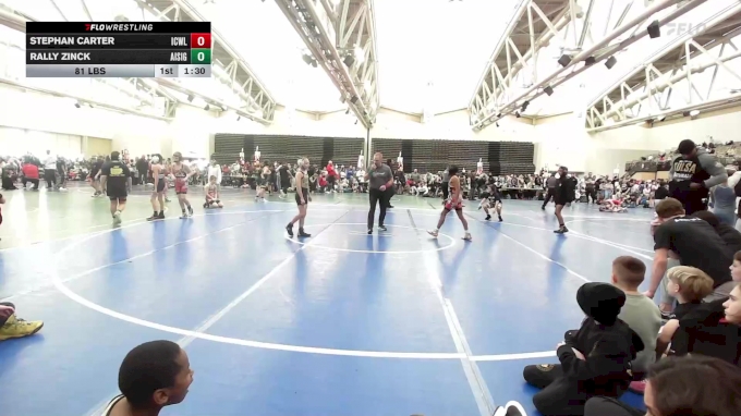 81 lbs Rr Rnd 1 - Stephan Carter, ICWL Bruisers Club vs Rally Zinck ...