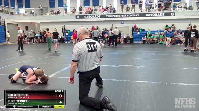 80 lbs Round 3 (6 Team) - Colton Reed, West Forsyth WC vs Luke Terrell ...