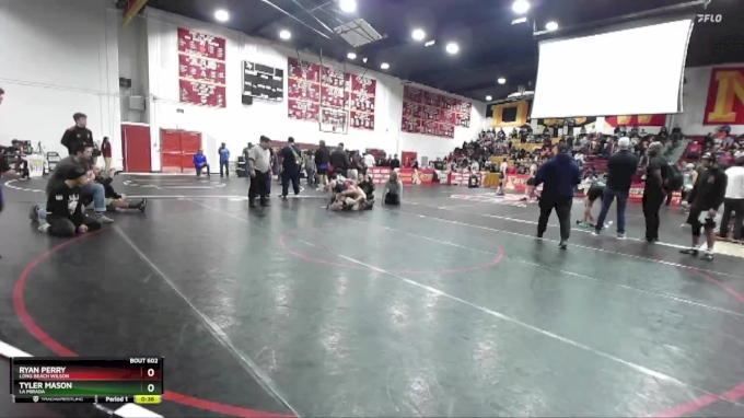 126 lbs Cons. Round 5 - Tyler Mason, La Mirada vs Ryan Perry, Long ...