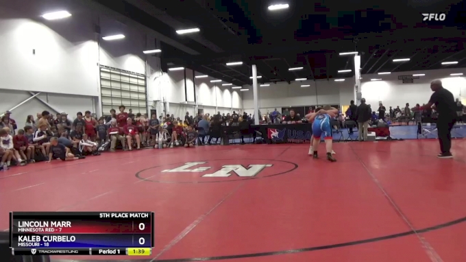 187 lbs Placement Matches (8 Team) - Lincoln Marr, Minnesota Red vs ...