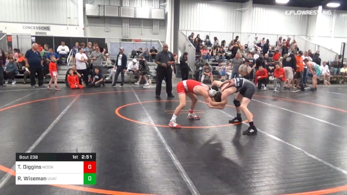 5th Place - Tyler Diggins, Moon Area vs Riley Wiseman, Unattached