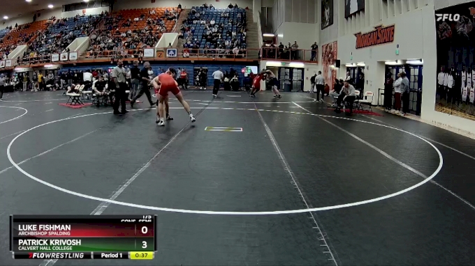 175 lbs Cons. Semi - Patrick Krivosh, Calvert Hall College vs Luke ...