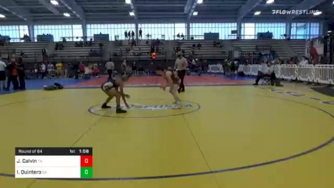 106 lbs Prelims - Joseph Calvin, TN vs Isaiah Quintero, CA
