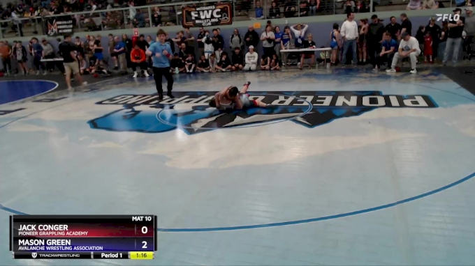 105 lbs Round 2 - Mason Green, Avalanche Wrestling Association vs Jack ...