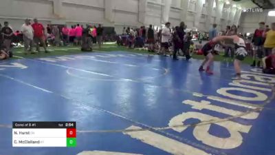 J-125 lbs Consi Of 8 #1 - Noah Hurst, OH vs Carson McClelland, KY