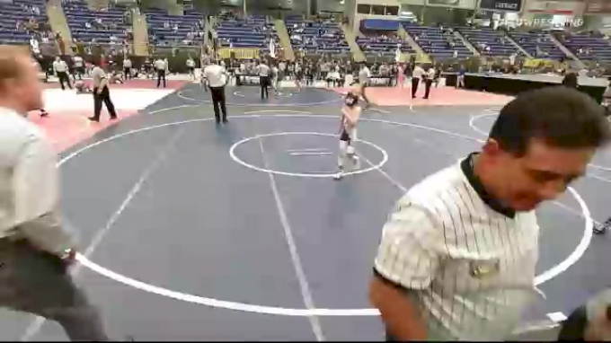 53 lbs Rr Rnd 4 - Jacob Graber, Summit Wr Ac vs Tatum Bland, La Familia ...