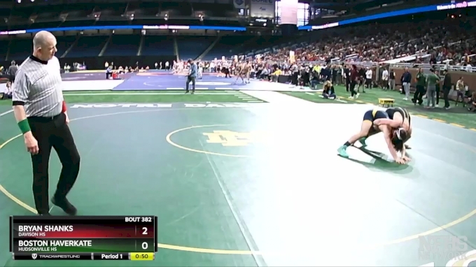 D1-157 lbs 5th Place Match - Boston Haverkate, Hudsonville HS vs Bryan ...