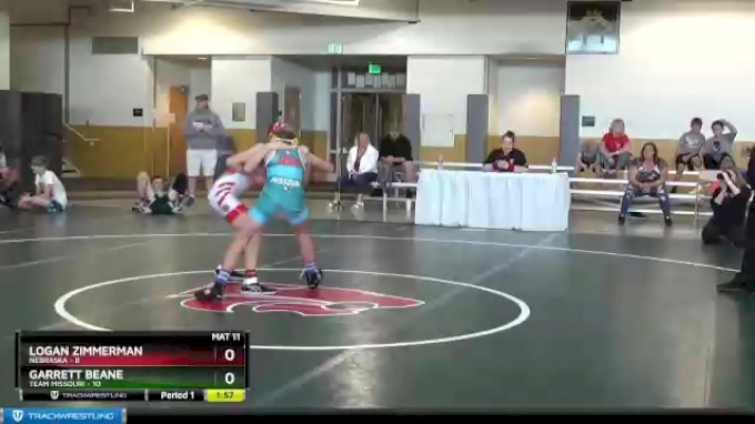106 lbs Placement Matches (8 Team) - Logan Zimmerman, Nebraska vs ...