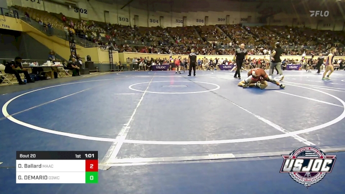 155 lbs Round Of 32 - Drezdyn Ballard, MAAC Wrestling vs GRAEDEN ...