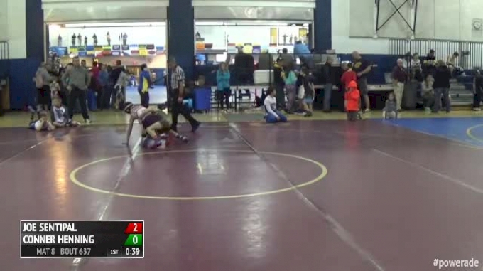 75 Consi-Semis - Joe Sentipal, Burgettstown vs Conner Henning, Norwin