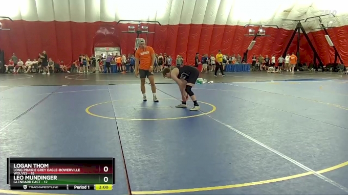 150 lbs Round 3 (6 Team) - Logan Thom, Long Prairie Grey Eagle ...