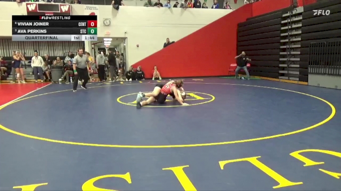 135 lbs Quarterfinal - Ava Perkins, South Tama vs Vivian Joiner ...