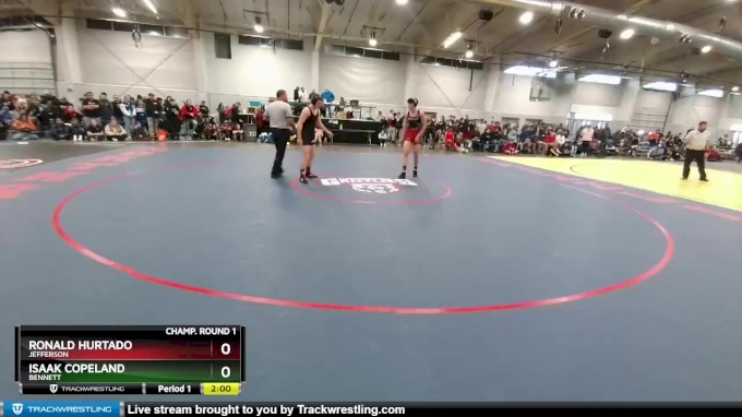 150 lbs Champ. Round 1 - Ronald Hurtado, Jefferson vs Isaak Copeland ...