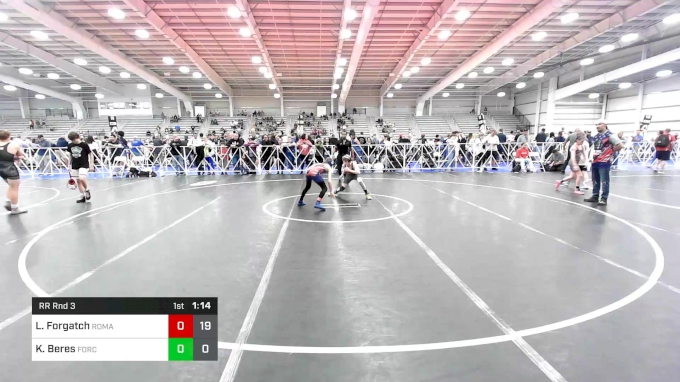 95 lbs Rr Rnd 3 - Logan Forgatch, Roman Legion vs Kristian Beres, Force ...