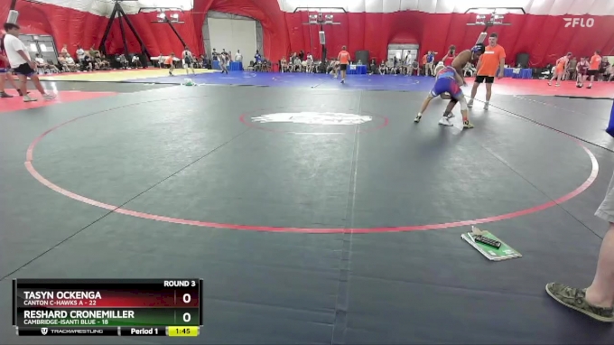 150 lbs Round 3 (6 Team) - Reshard Cronemiller, Cambridge-Isanti Blue ...