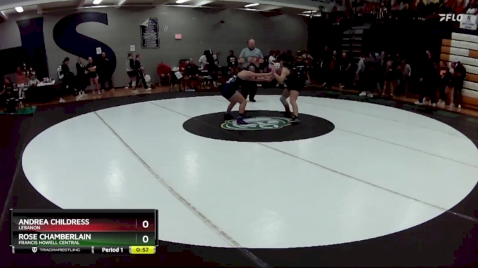 140 lbs. Cons. Round 3 - Andrea Childress, Lebanon vs Rose Chamberlain ...