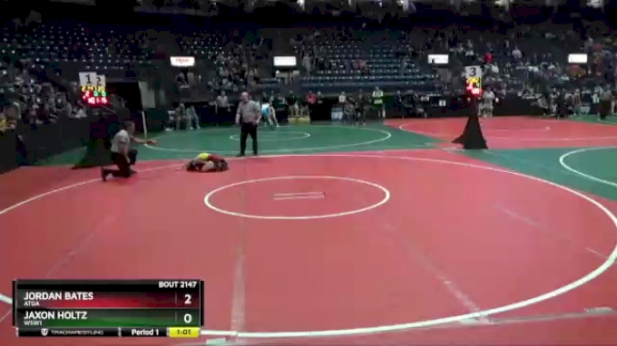 70 lbs 1st Place Match - Jaxon Holtz, WSW1 vs Jordan Bates, ATGA