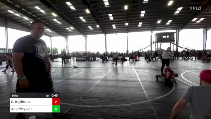 61 lbs Consolation - Eli Trujillo, Juggernaut Wrestling Club vs Jaxson ...