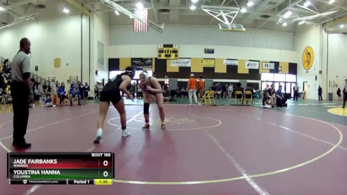 145 lbs Championship Bracket - Jade Fairbanks, Warren vs Youstina Hanna ...