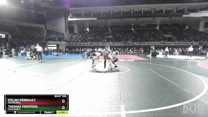 144 lbs Champ. Round 1 - Thomas Montoya, Casa Roble vs Dylan Perrault, Woodcreek